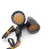 China Universal Fit Motorcycle LED Stop Tail Turn Light for ATV Yellow Light Color for sale