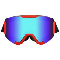 China Professional Cylindrical Lens Ski Goggles with Double Anti-Fog UV400 Polarized Lens for sale