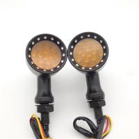 China Universal Fit Motorcycle LED Stop Tail Turn Light for ATV Yellow Light Color for sale