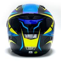 China Sample Full Face Helmet Make Sample for Custom DOT Approved Sport Bike Motorcycle for sale