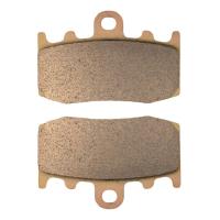 China Custom Motorcycle FA335HH Front Sintered Brake Pads for BMW R1200GS K1200GT Golden for sale