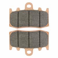 China Custom Motorcycle FA335HH Front Sintered Brake Pads for BMW R1200GS K1200GT Golden for sale