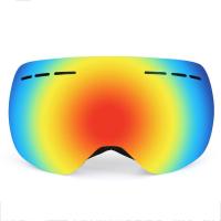 China Make Samples Latest Design Large UV400 Anti-Fog Outdoor Sports Ski Snowboard Goggles for sale