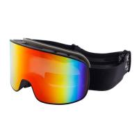 China Custom Logo Accepted UV400 Cylindrical Lens Winter Sports Skiing Equipment Snow Goggles for sale