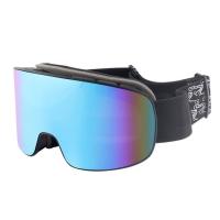 China Custom Logo Accepted UV400 Cylindrical Lens Winter Sports Skiing Equipment Snow Goggles for sale