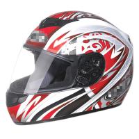 China Full Face DOT Approved ABS Motorcycle Helmet with Custom Design and Head Protection for sale