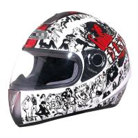 China Full Face DOT Approved Customized Logo Motorcycle Helmet for Head Safety Protection for sale