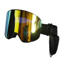 China Cylindrical Lens Strap Card Buckle Ski Goggles for Adult Winter Sports Enthusiasts for sale