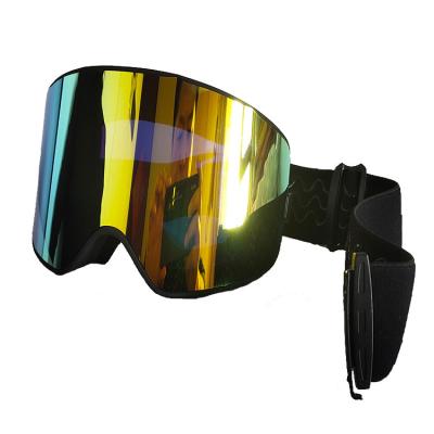China Cylindrical Lens Strap Card Buckle Ski Goggles for Adult Winter Sports Enthusiasts for sale