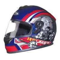 China Dot ABS Full Face Motorcycle Helmets with Head Safety Protection and High Density EPS Liner for sale