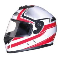 China Dot ABS Full Face Motorcycle Helmets with Head Safety Protection and High Density EPS Liner for sale