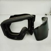 China Adult Cylindrical Lens Type Custom Anti-fog Anti UV Ski Goggle with Detachable Strap for sale