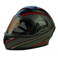 China DOT Approved Full Face Motorcycle Helmet with Customized Design and ABS Material for sale
