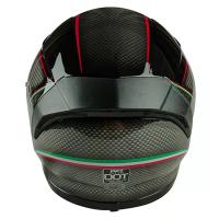 China DOT Approved Full Face Motorcycle Helmet with Customized Design and ABS Material for sale