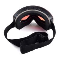 China Custom Cylindrical Lens Type Double Lens Magnetic Ski Goggles with TPU PC Material for sale