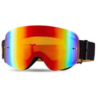 China Interchangeable Lenses Magnetic MX Goggles Custom Logo for Motorcycle Professionals for sale