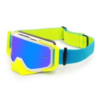 China Windproof Anti-Scratch Motocross Goggles with Customized Color and Optional Face Foam for sale