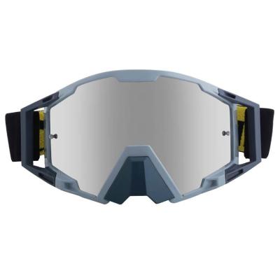 China Interchangeable Lenses Dustproof Motocross Goggles with Custom Logo Impact Resistance for sale