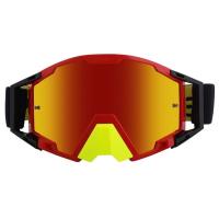China Interchangeable Lenses Dustproof Motocross Goggles with Custom Logo Impact Resistance for sale