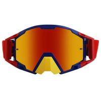 China Interchangeable Lenses Dustproof Motocross Goggles with Custom Logo Impact Resistance for sale