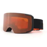 China Magnetic Frameless Designer Snowboard Goggles with Best Mirrored Lens Type for sale