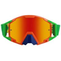 China Interchangeable Lenses Dustproof Motocross Goggles with Custom Logo Impact Resistance for sale