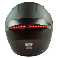 China Customized DOT Approved Flip Up Motorcycle Helmet with LED Lights Directly Manufacture for sale