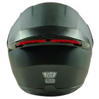 China Customized DOT Approved Flip Up Motorcycle Helmet with LED Lights Directly Manufacture for sale