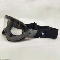 China Custom Motocross Goggles with Adjustable Anti Slip Elastic Strap and Foam Options for sale