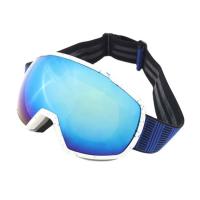 China OEM logo Accepting OTG UV400 Anti Fog Spherical Ski Goggle with Spherical Lens for sale
