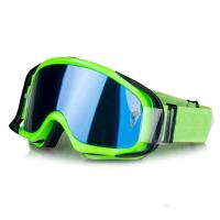 China Green Frame Polarized Lens Motocross Tear Off Goggles for Anti-Scratch Protection for sale
