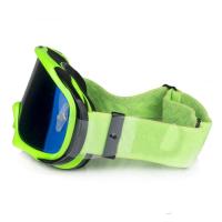 China Green Frame Polarized Lens Motocross Tear Off Goggles for Anti-Scratch Protection for sale
