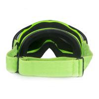 China Green Frame Polarized Lens Motocross Tear Off Goggles for Anti-Scratch Protection for sale