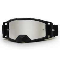 China Impact Resistant Motocross Goggles with UV400 Protection and Adjustable Elastic Strap for sale