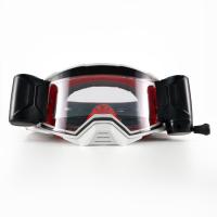 China Custom 50mm Dirt Bike Motocross MX Goggles Roll Offs Customizable Design Options for sale