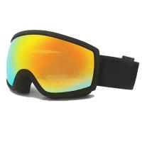 China Black 150g Custom Anti Fog Removable Polarized Ski Goggles with UV400 Protection for sale