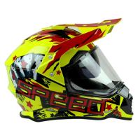China Customized ABS Motorcycle Electric Bicycle Dirt Bike Helmet for Adults DOT Approved for sale