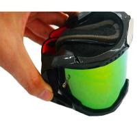 China Customized Logo TPU PC Special Racing Custom Motocross Goggles with Special Design for sale