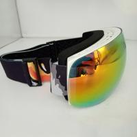 China Customized Custom Design Adult Ski Goggles with UV400/Anti-Fog/Anti-Scratch Lens for sale