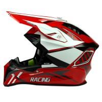 China Custom Off Road Helmet DOT Approved Motocross Helmet with High Density EPS Liner for sale