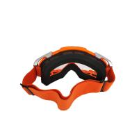 China Motorcycle Competitions Custom Logo Motocross Goggles with Adjustable High Strap for sale