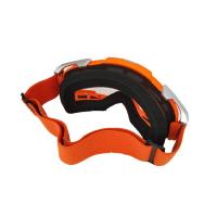 China Motorcycle Competitions Custom Logo Motocross Goggles with Adjustable High Strap for sale