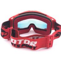 China Anti-Scratch Motocross Goggles with Foam Layers Protecting Riders on the Track for sale