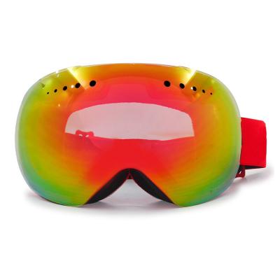 China Sample Make Samples Large Spherical Dual Lens Polarized OTG Snow Googles Ski Goggles for sale