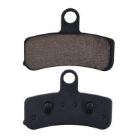 China Fit for For Harley Davidson Dyna/Softail Black Semi-metal FA457 Motorcycle Brake Pads for sale