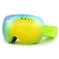China Sample Make Samples Large Spherical Dual Lens Polarized OTG Snow Googles Ski Goggles for sale