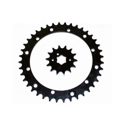 China Yamaha Banshee 350 YFZ350 Front Rear 41T/14T Sprocket Set Perfect for Any Terrain for sale