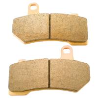 China Sample Custom FA409 Sintered Motorcycle Parts Brake Pad for Harley Davidson FLHR Road FLHXS Street for sale