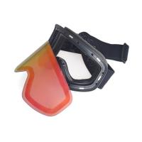 China Three Layer Foam Magnetic Lens Custom Cylindrical Ski Goggle for Anti UV 400/Anti Fog for sale