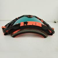 China Transparent/Colour Plating Motocross Goggles Universal Helmet Position for sale